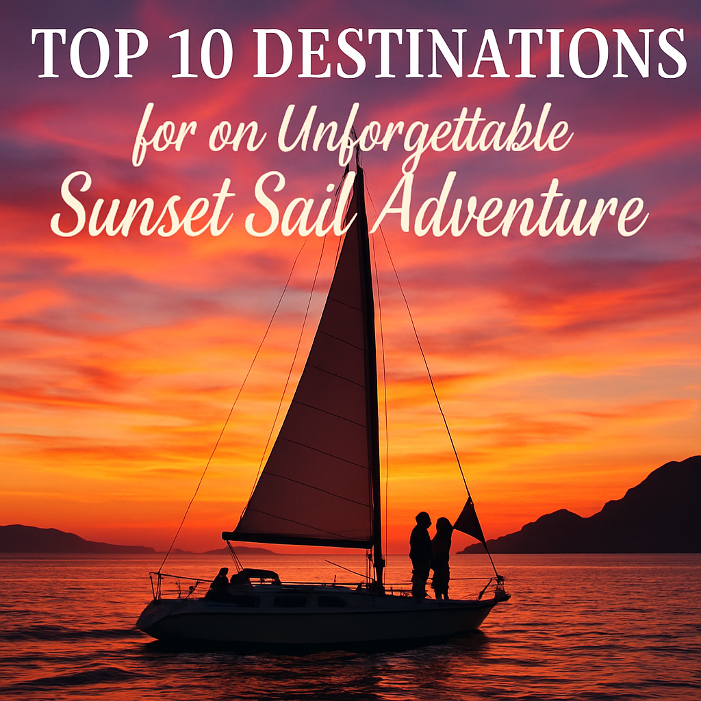 Top 10 Destinations for an Unforgettable Sunset Sail Adventure ...